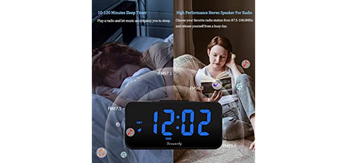 Best Alarm Clocks for Seniors with Better Visual and Volume (May-2022 ...