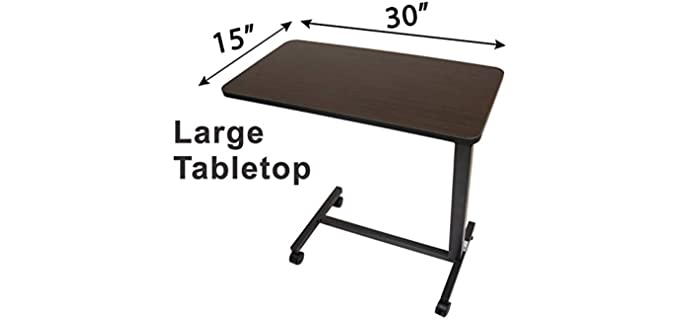 Overbed Table for the Elderly – Senior Grade