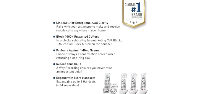 Best Big Button Cordless Phones for Seniors – Senior Grade